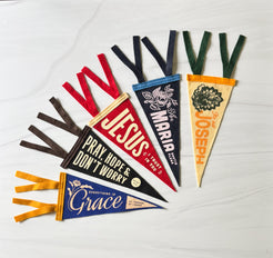 Handmade Mini Felt Pennants – Providential Co.
