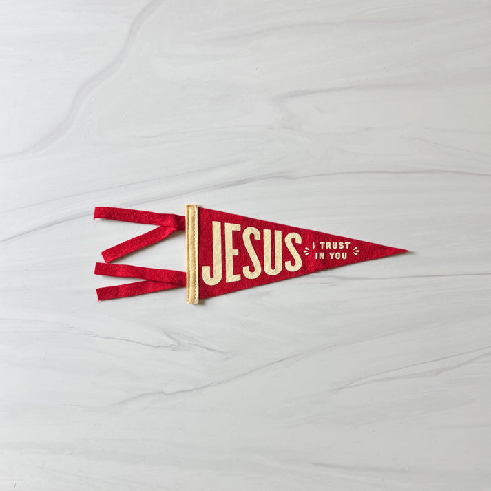 Handmade Mini Felt Pennants – Providential Co.